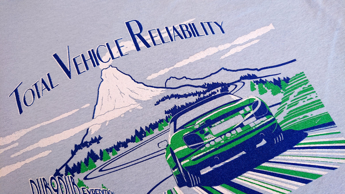 Total Vehicle Reliability T-shirt – Pub2Pub Adventures